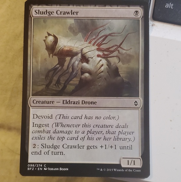 Other | Sludge Crawler Magic Card | Poshmark